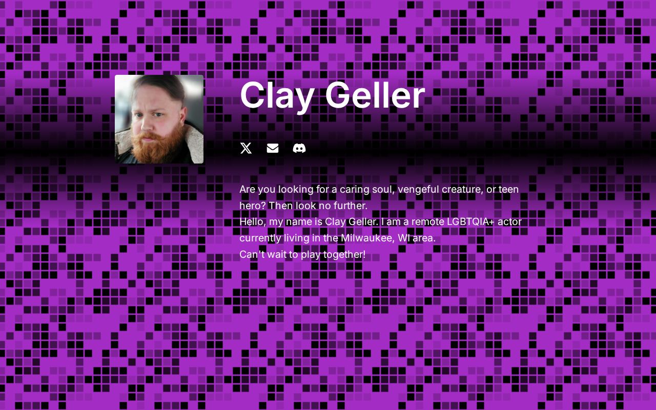 Clay Geller Voice Over